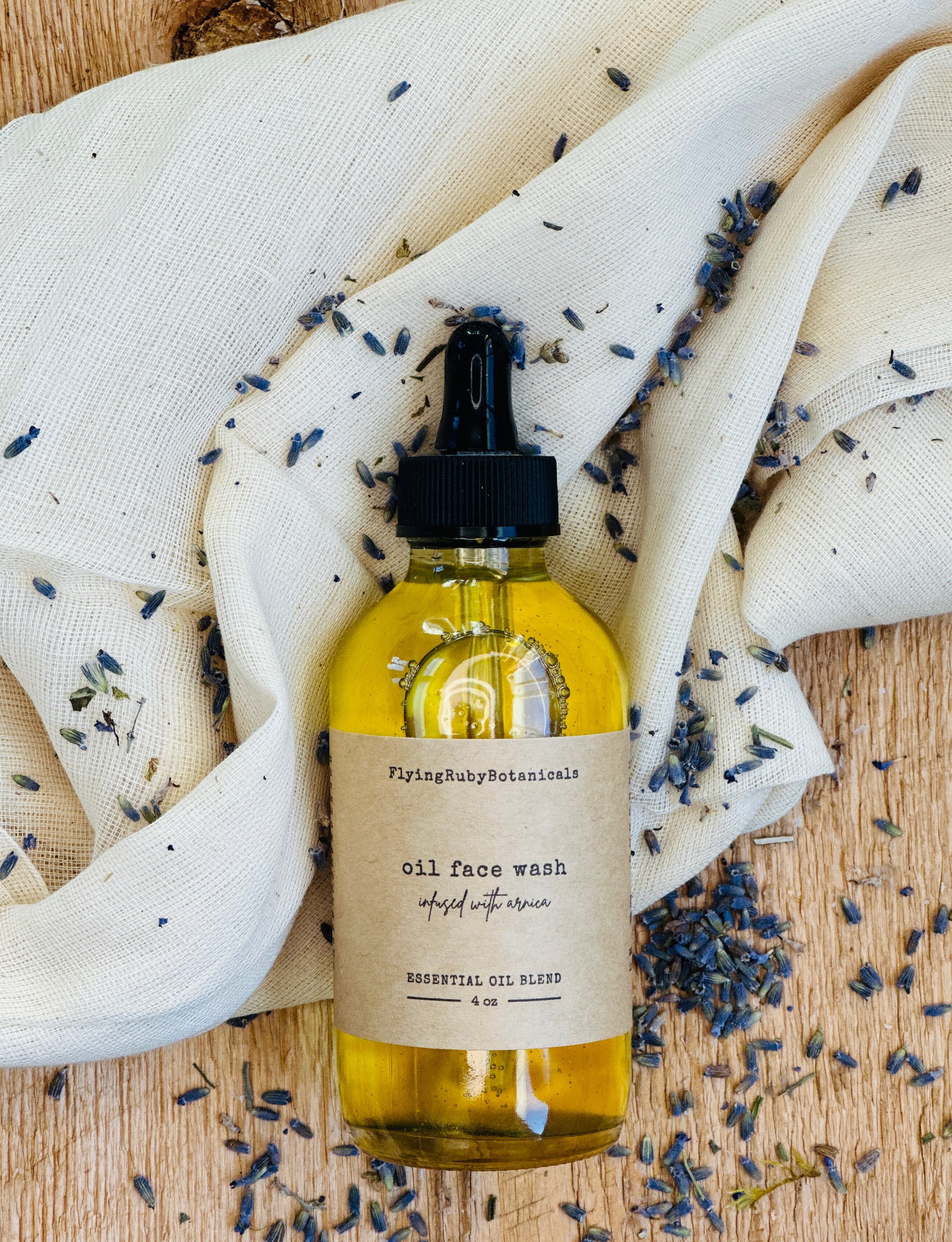 Oil Base Face Wash | FlyingRubyBotanicals